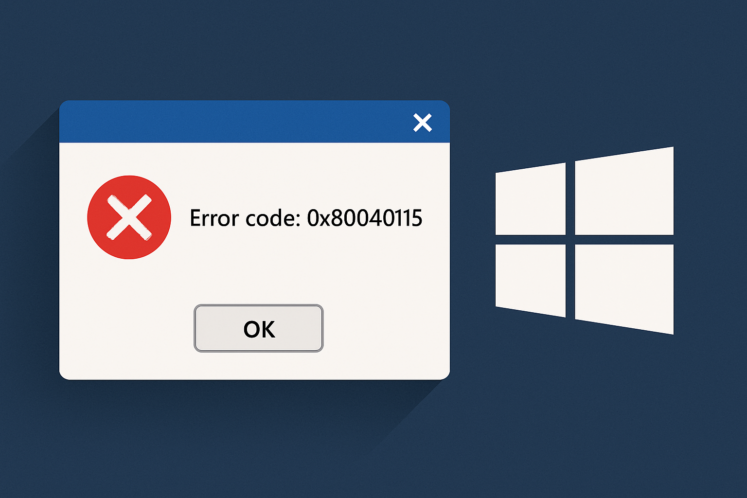 How to Fix the Error Cpde 0x80040115 in Windows 10/11? - Outbyte ...
