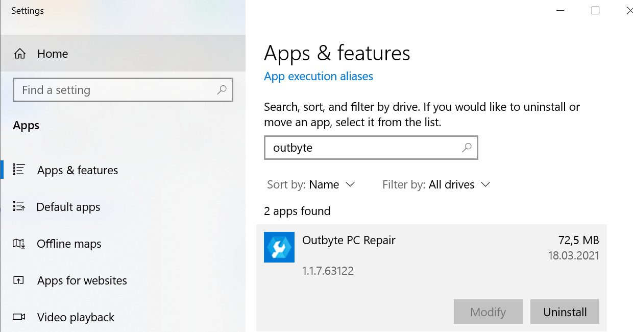 How to Uninstall Outbyte PC Repair - Official Guide