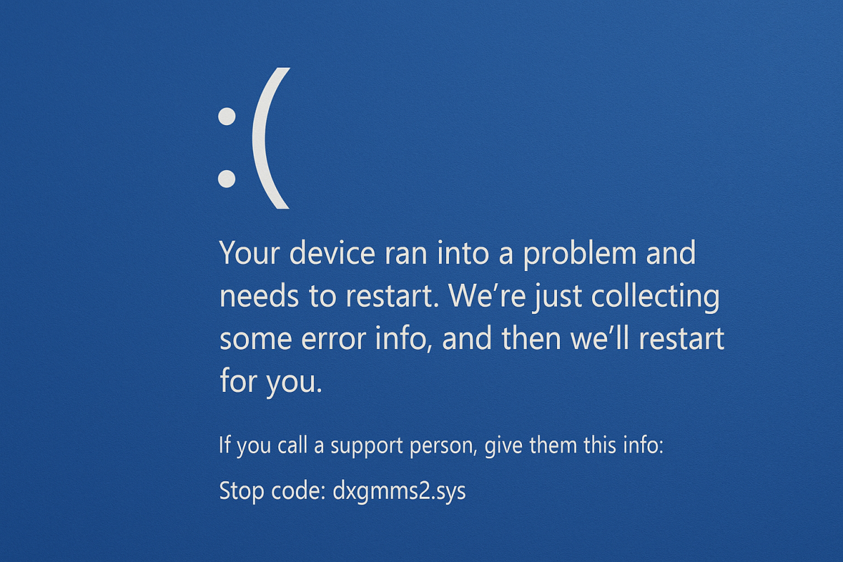Annoyed by the Dxgmms2.sys BSOD? Here’s What You Can Do - Outbyte ...