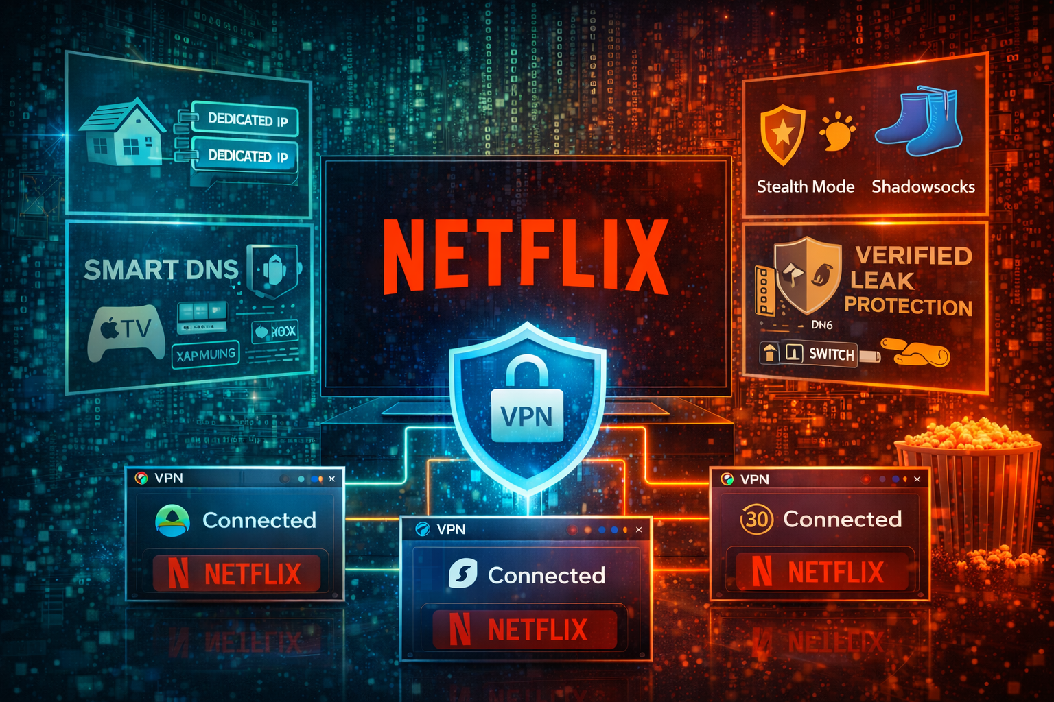 Best VPNs for Netflix in 2026 - Outbyte Official Blog