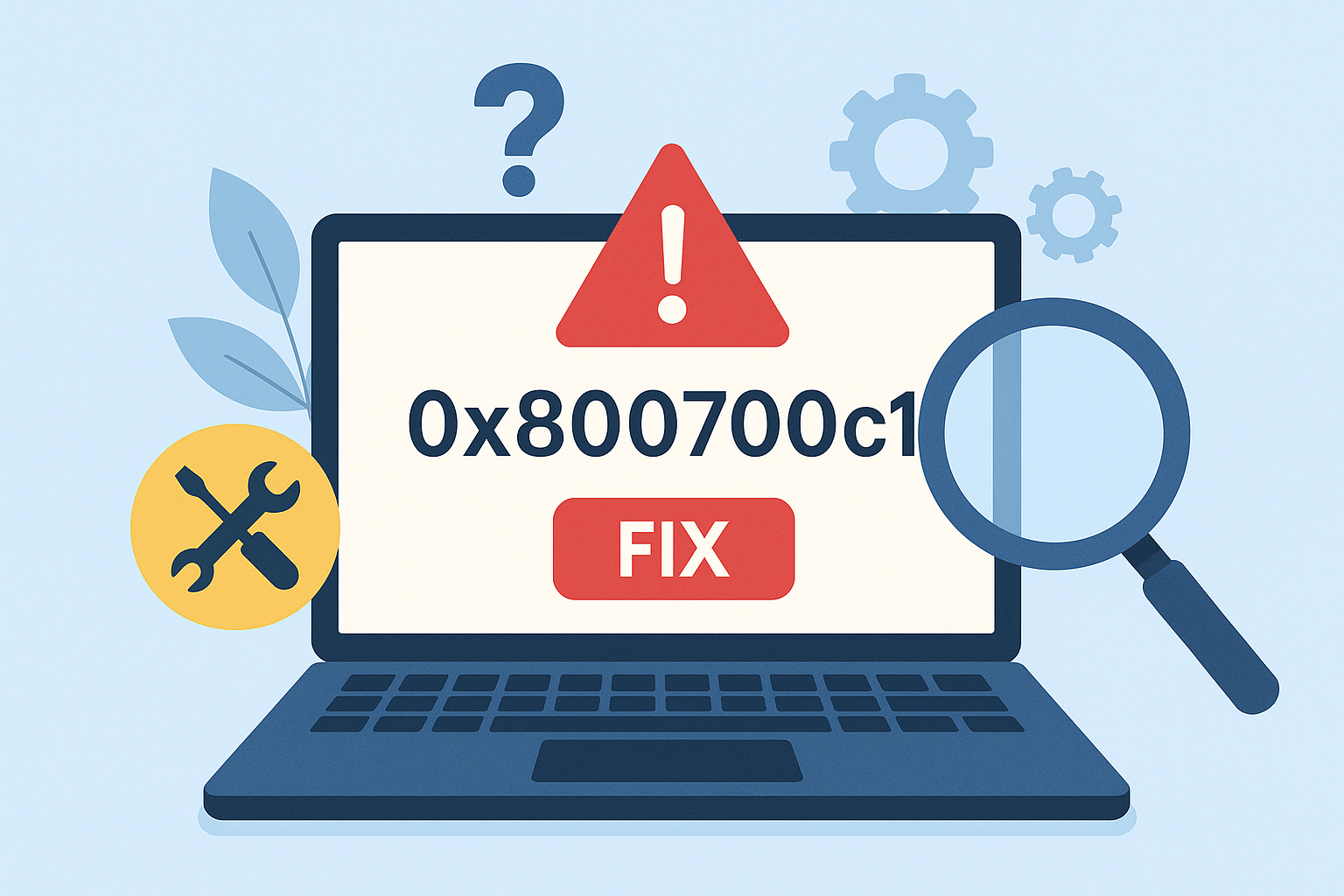 How to Fix The Error Code 0x800700c1? - Offizieller Outbyte-Blog