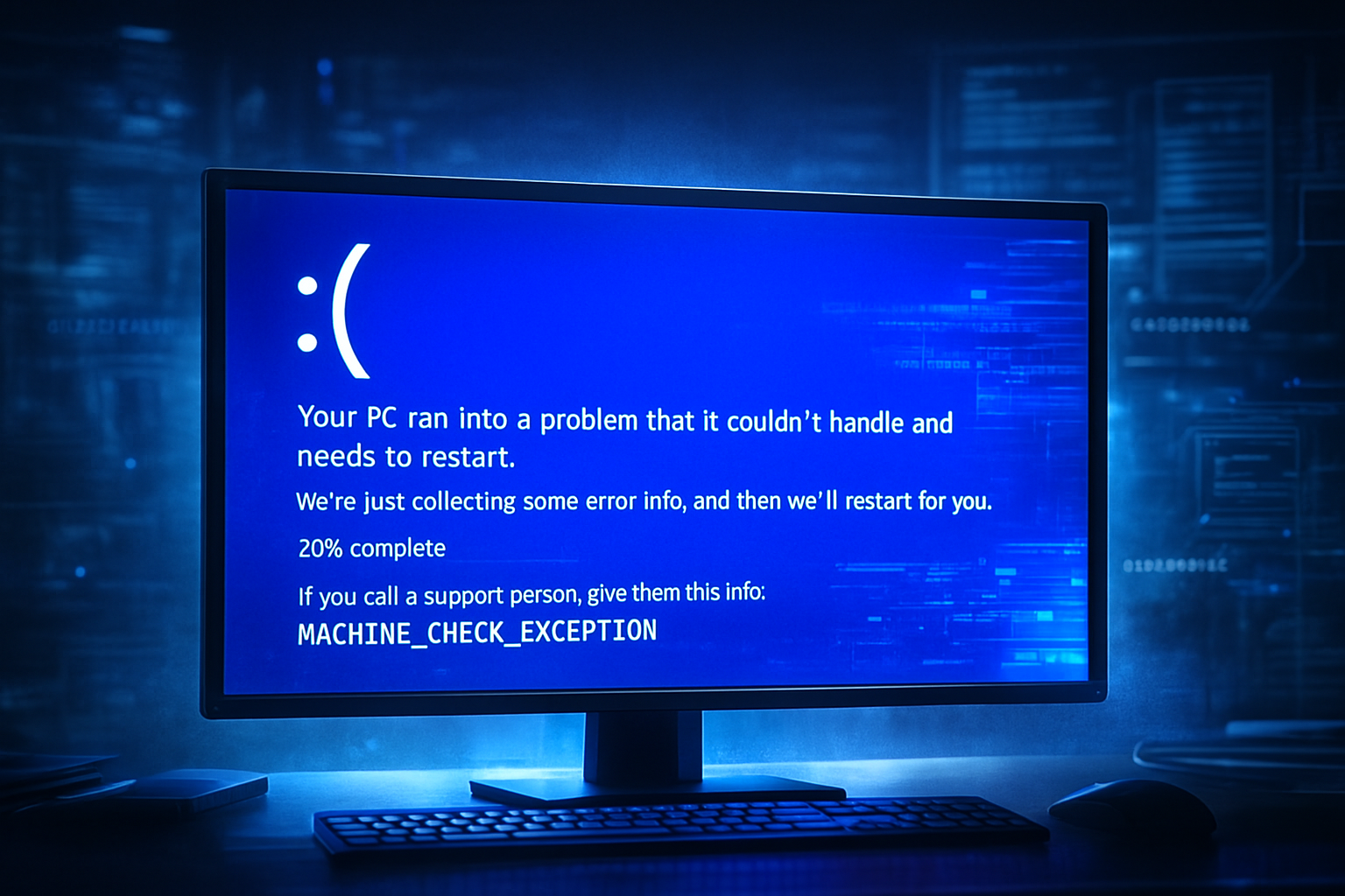 Was ist Blue-Screen-Error: MACHINE_CHECK_EXCEPTION? - Offizieller ...