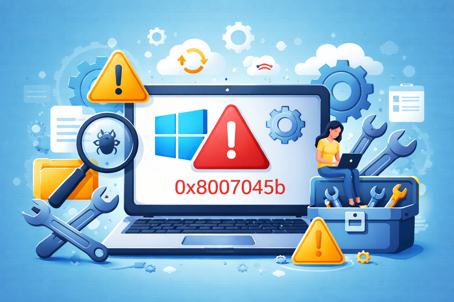 Comment Corriger l'Erreur Windows Update 0x8007045b? - Blog officiel d ...