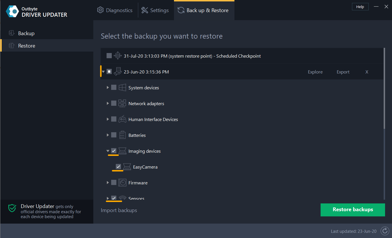 How Do I Undo Changes Made by Outbyte Driver Updater?